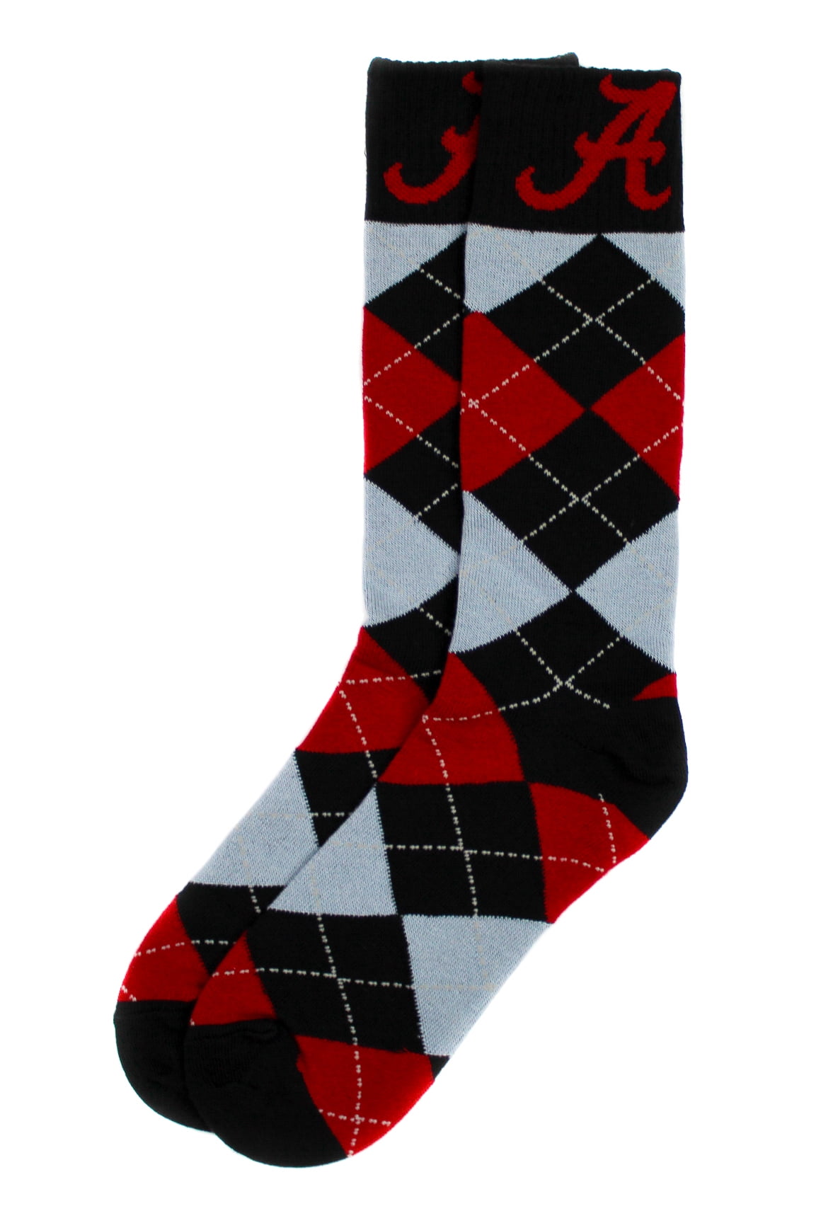 Donegal Bay Alabama Crimson Tide Argyle Knee-High Dress Socks - Unisex ...