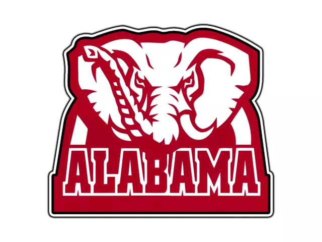 Alabama Crimson Tide Full Logo Waterproof Sticker Phone Decal Water ...