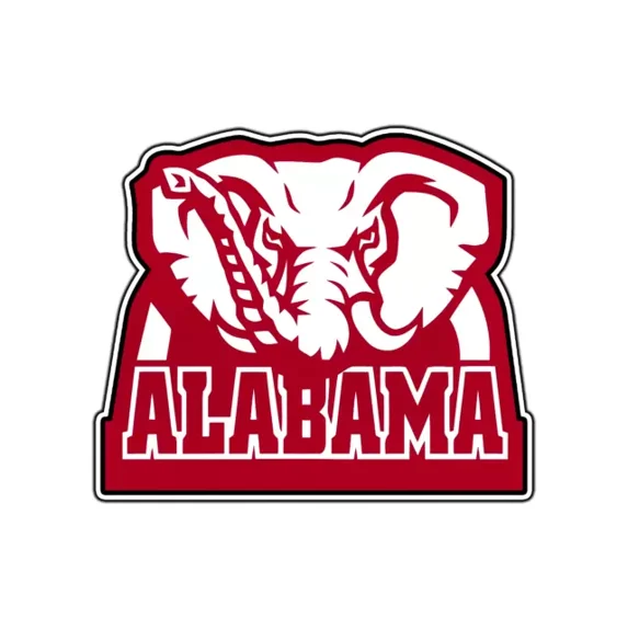 Alabama Crimson Tide Full Logo Waterproof Sticker Phone Decal Water ...