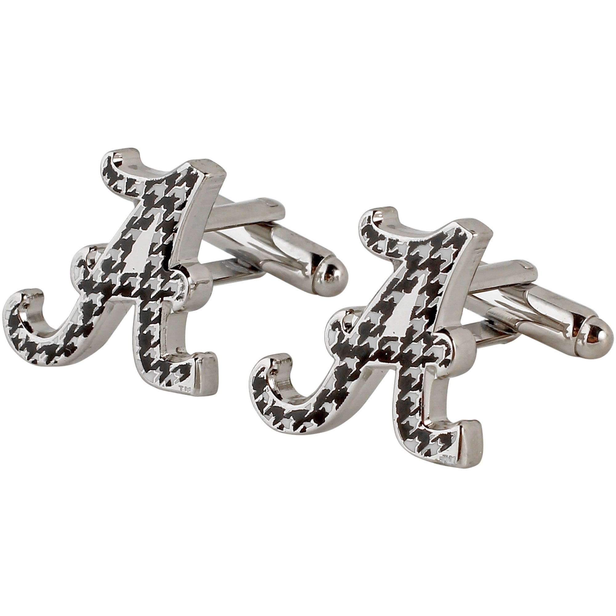 Alabama Crimson Tide Silver-Plated Logo Cufflinks - Walmart.com