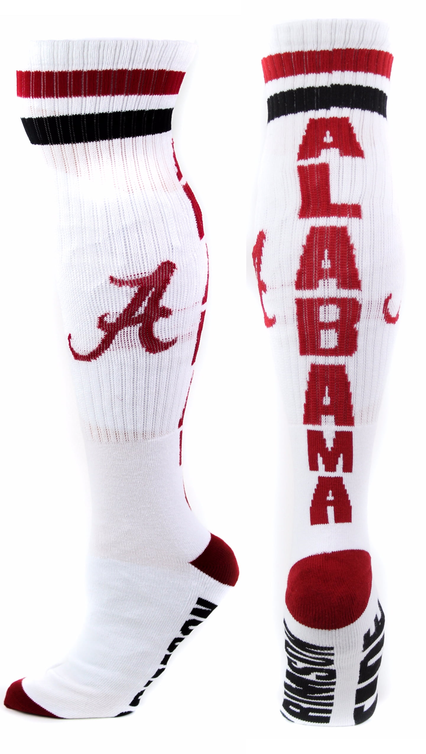Alabama Crimson Tide White Tube Sock - Donegal Bay - Unisex - One Size ...