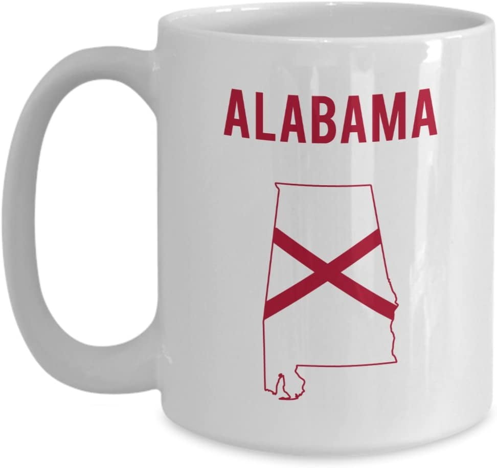 Alabama Mug - Funny Tea Hot Cocoa Coffee Cup - Novelty Birthday ...