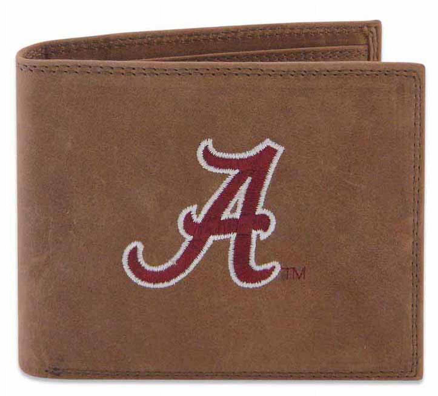 Alabama Passcase Embroidered Leather Wallet - Walmart.com