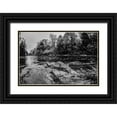 Alabama Picture Archive 18x13 Black Ornate Wood Framed with Double ...