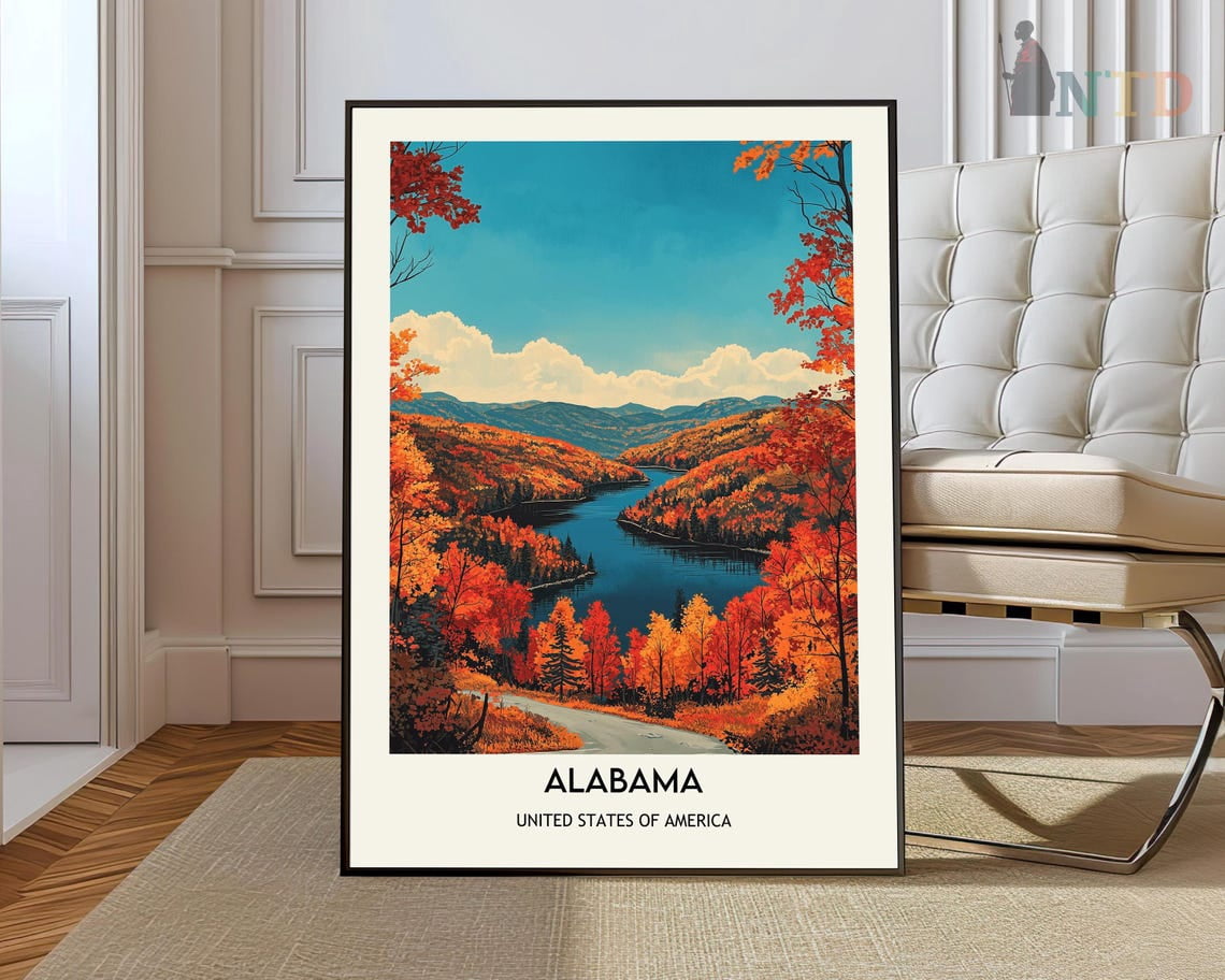 Alabama Print, Alabamaalabama Poster, Alabama Photo, Alabama Poster ...