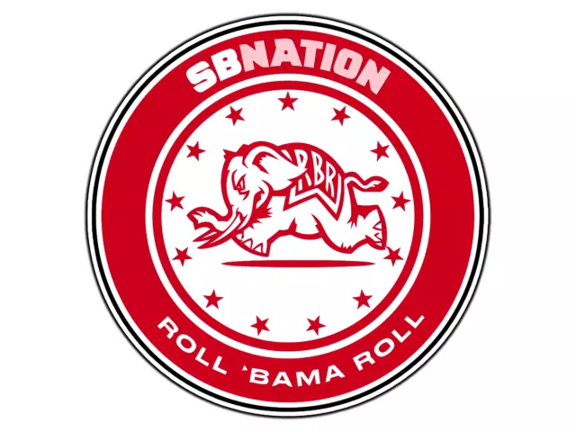 Alabama Roll Bama Roll Logo Waterproof Sticker Phone Decal Water Bottle ...