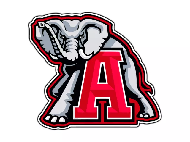 Alabama Roll Tide Elephant A Logo Waterproof Sticker Phone Decal Water ...