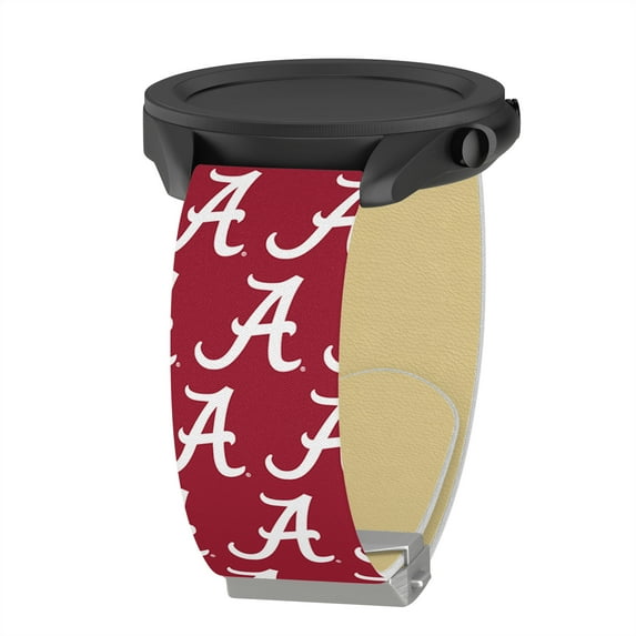 Alabama Signature Series Watch Band for Samsung Galaxy Watch (22mm Short Repeating Logo) by ...