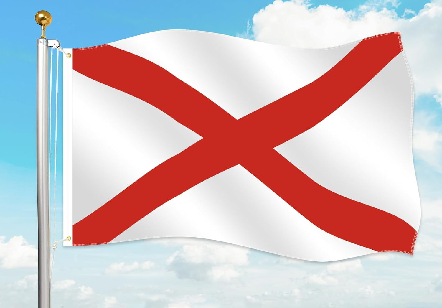 Alabama State Flag Outdoor Heavy Duty - Walmart.com