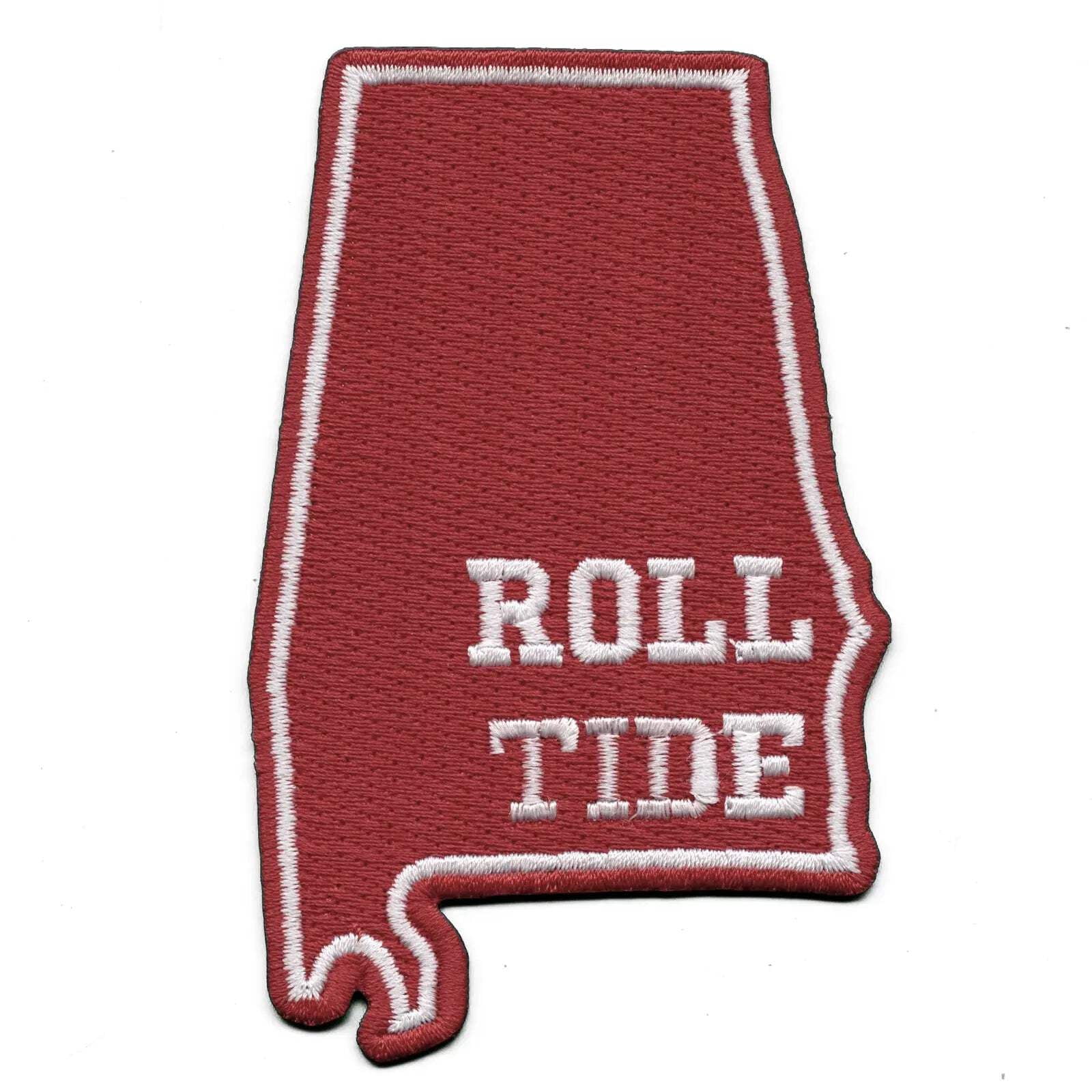 Alabama State Roll Tide Patch Crimson College Sports Embroidered Iron ...