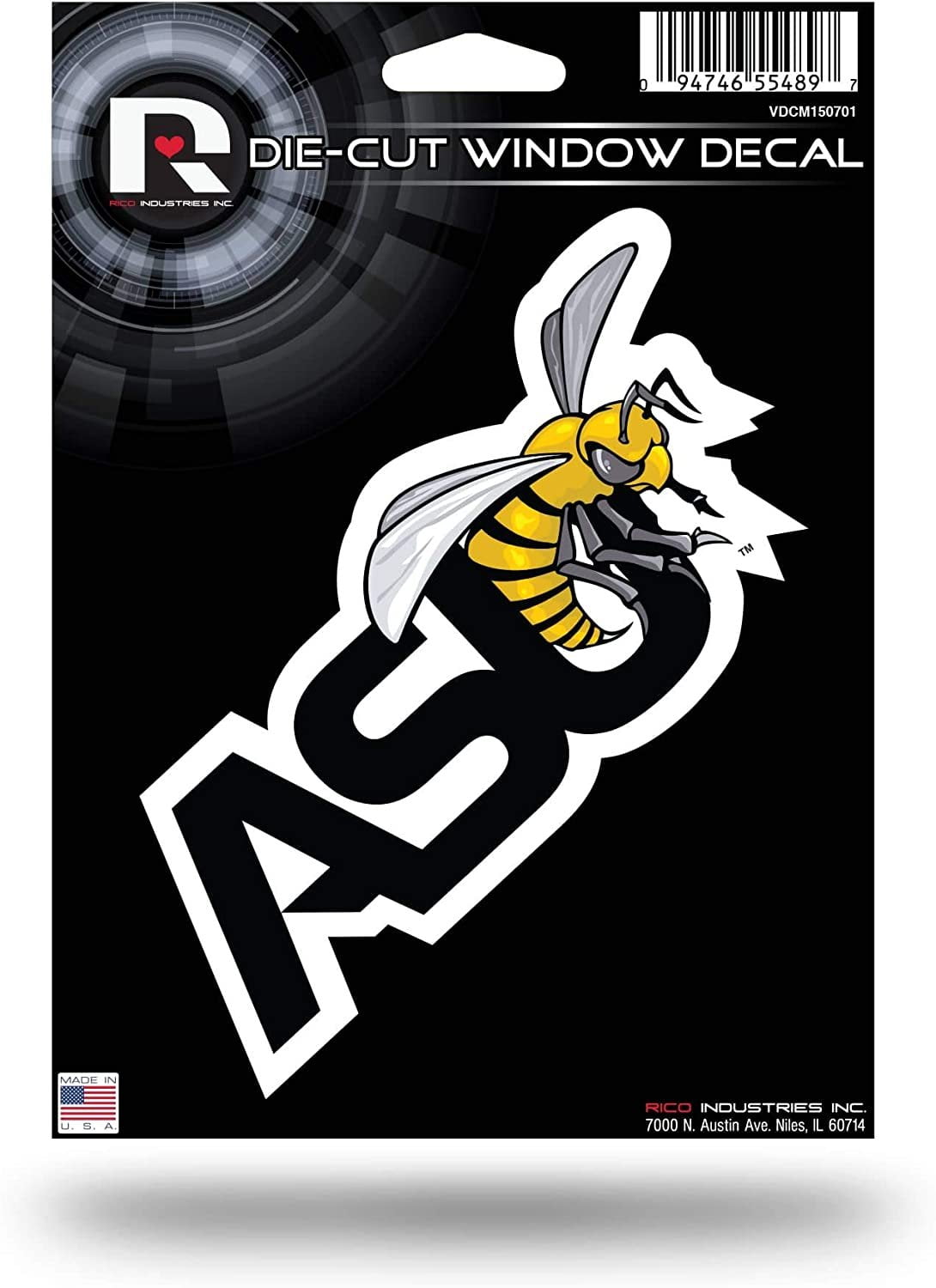 Alabama State University Hornets 5 Inch Die Cut Flat Vinyl Decal ...