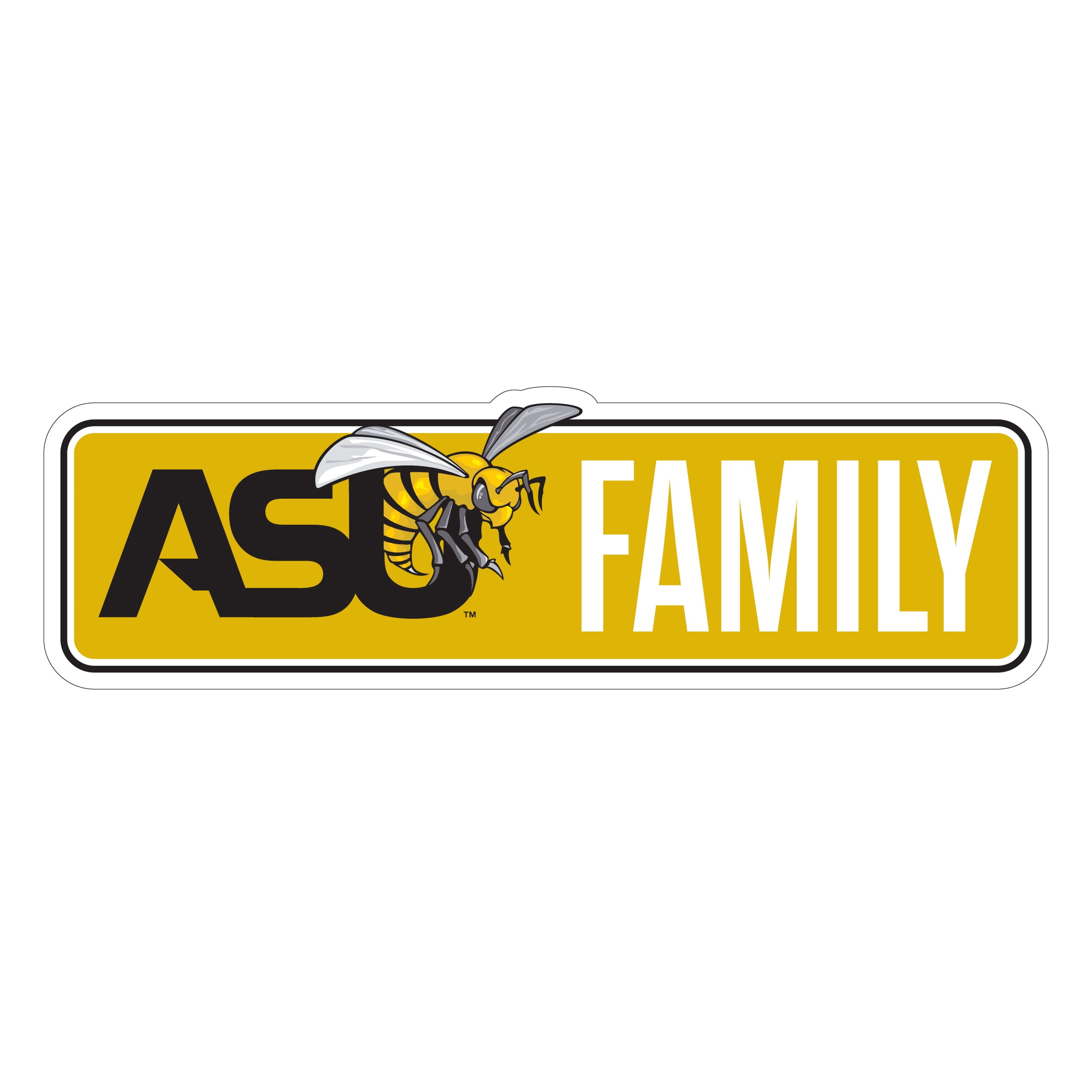 Alabama State University Proud Family Die Cut Decal Officially Licensed ...
