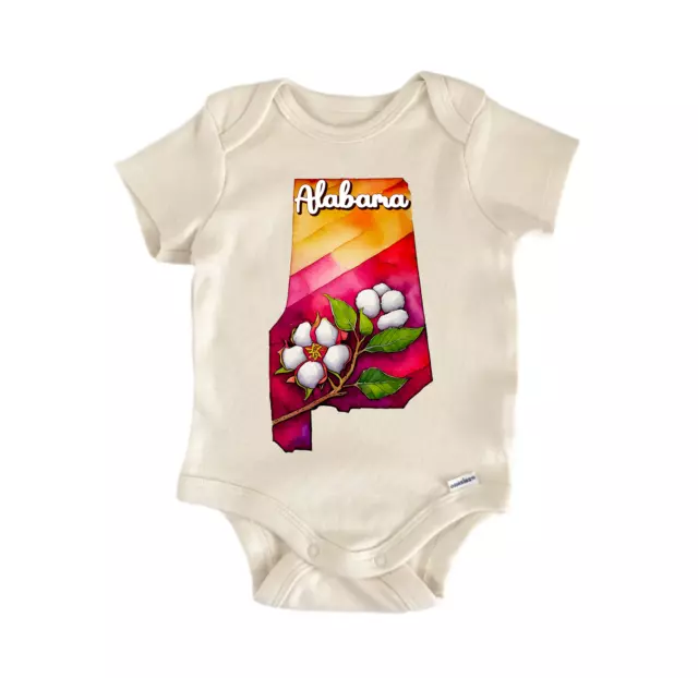 Alabamaa Baby Boy Girl Clothes Infant Bodysuit Cute Newborn Cute Baby ...