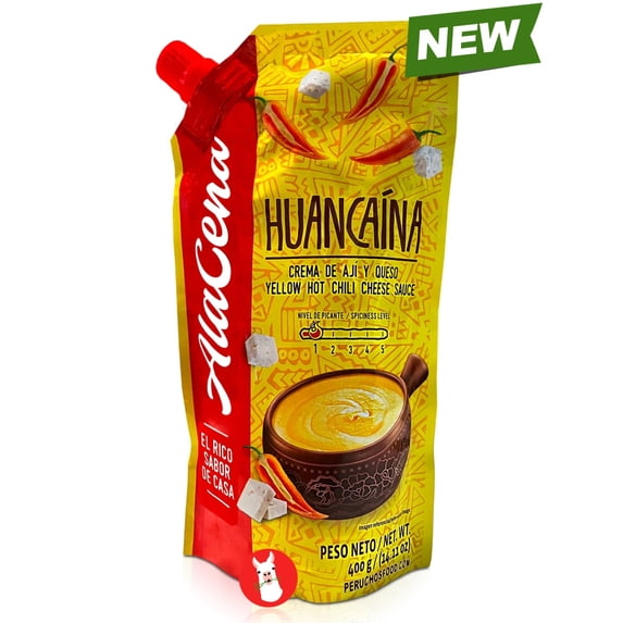 Alacena Peruvian Huancaina Sauce | Traditional Latin Cream, 400 Grams ...