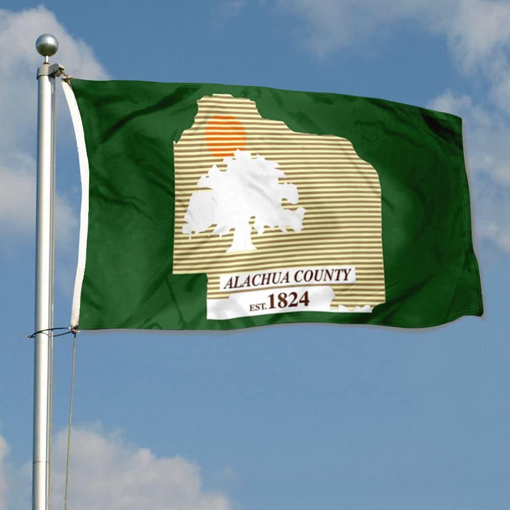 Alachua County Florida Flags 3x5ft Vivid Color Double Stitched with 2 ...