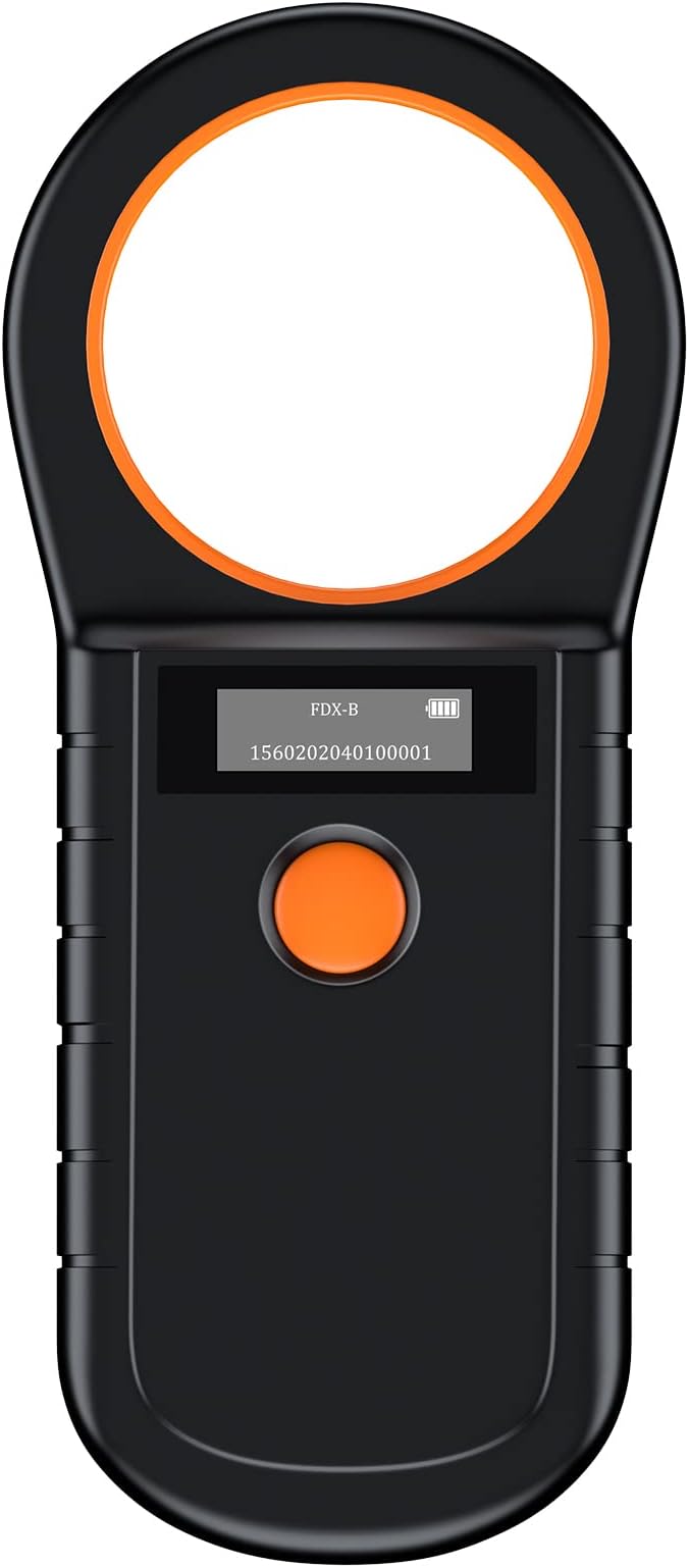 Alacrity Bluetooth Pet Microchip Reader Wireless RFID Animal Chip ID ...