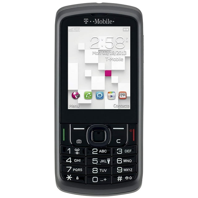 Alactel Sparq II 875 3G Cell Phone w/QWERTY Keyboard T-Mobile - Black ...