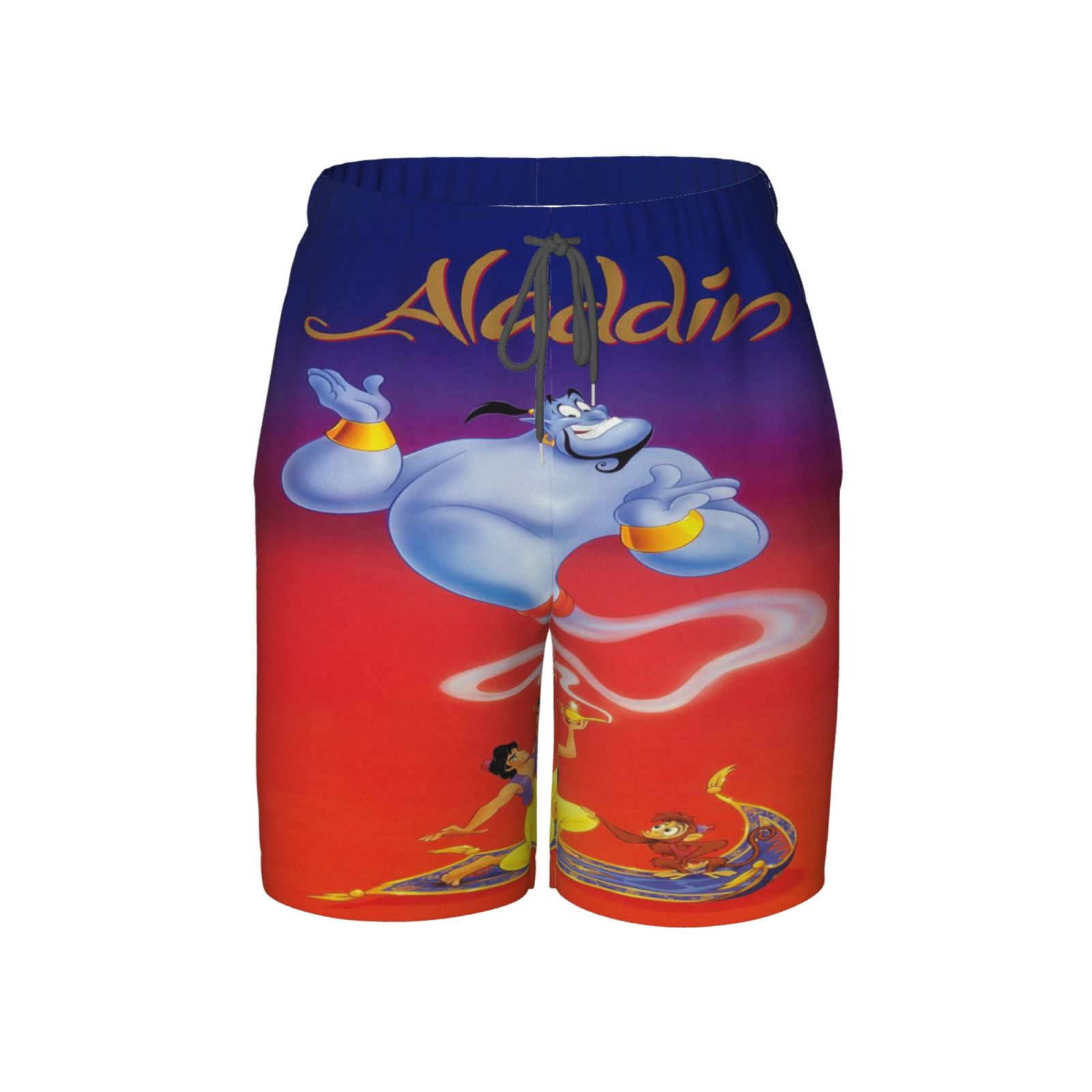 Alad-Di Gen-Ie Swim Trunks For Boys Beach Short With Drawstring Swimsuit Pants - Walmart.com