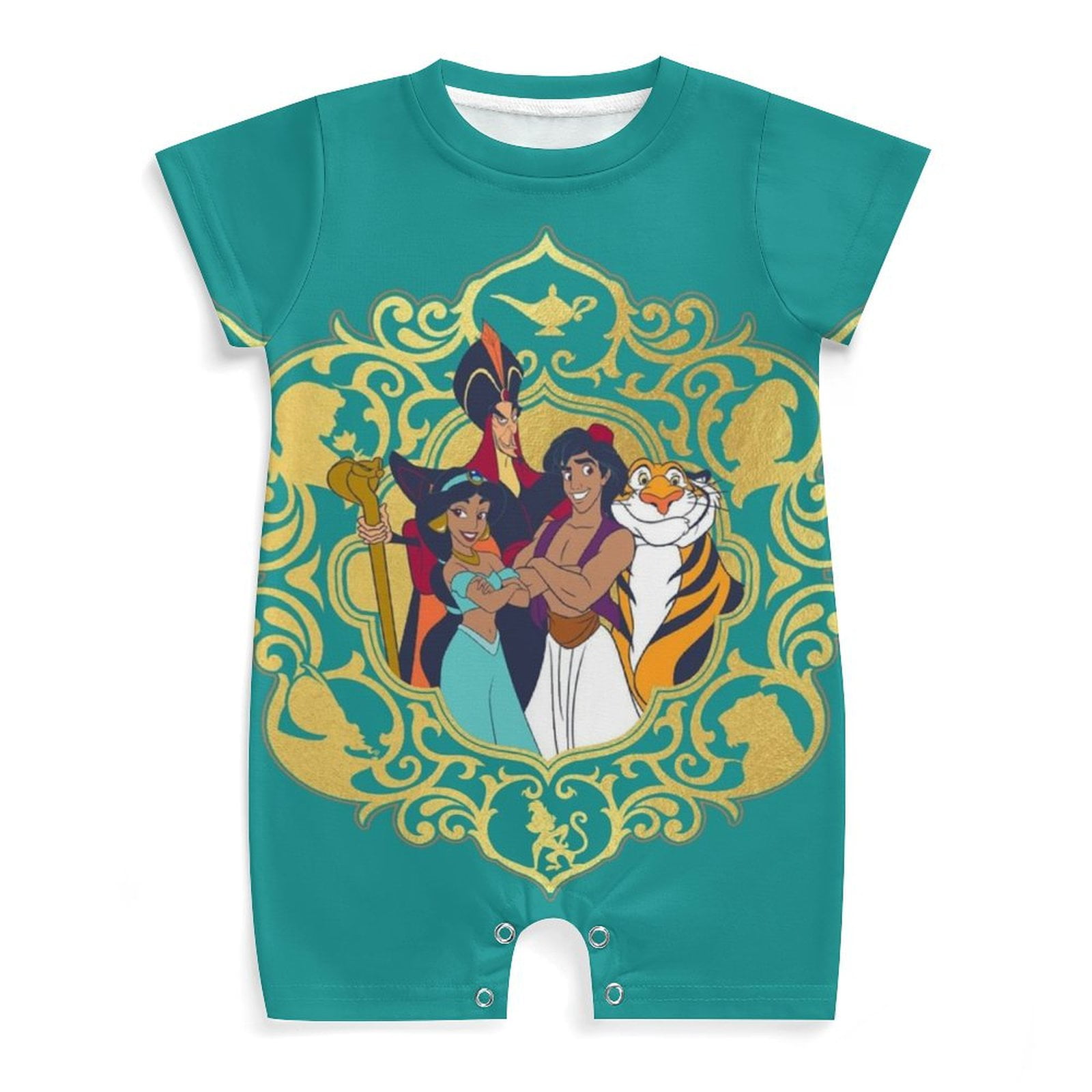 Alad-di Gen-ie Newborn Baby Romper Clothing Infant Summer Baby Climbing Clothes Outfit For Boys ...