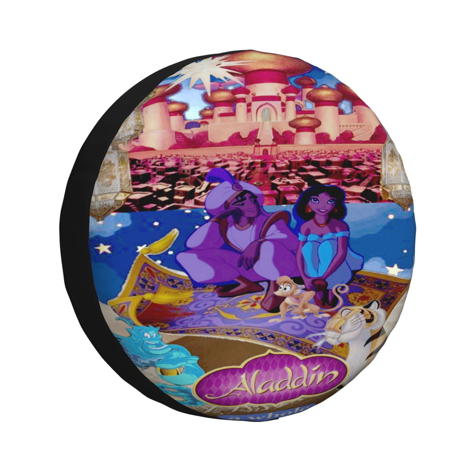 Alad-di Gen-ie Spare Tire Cover Simple Weatherproof Universal Wheel ...