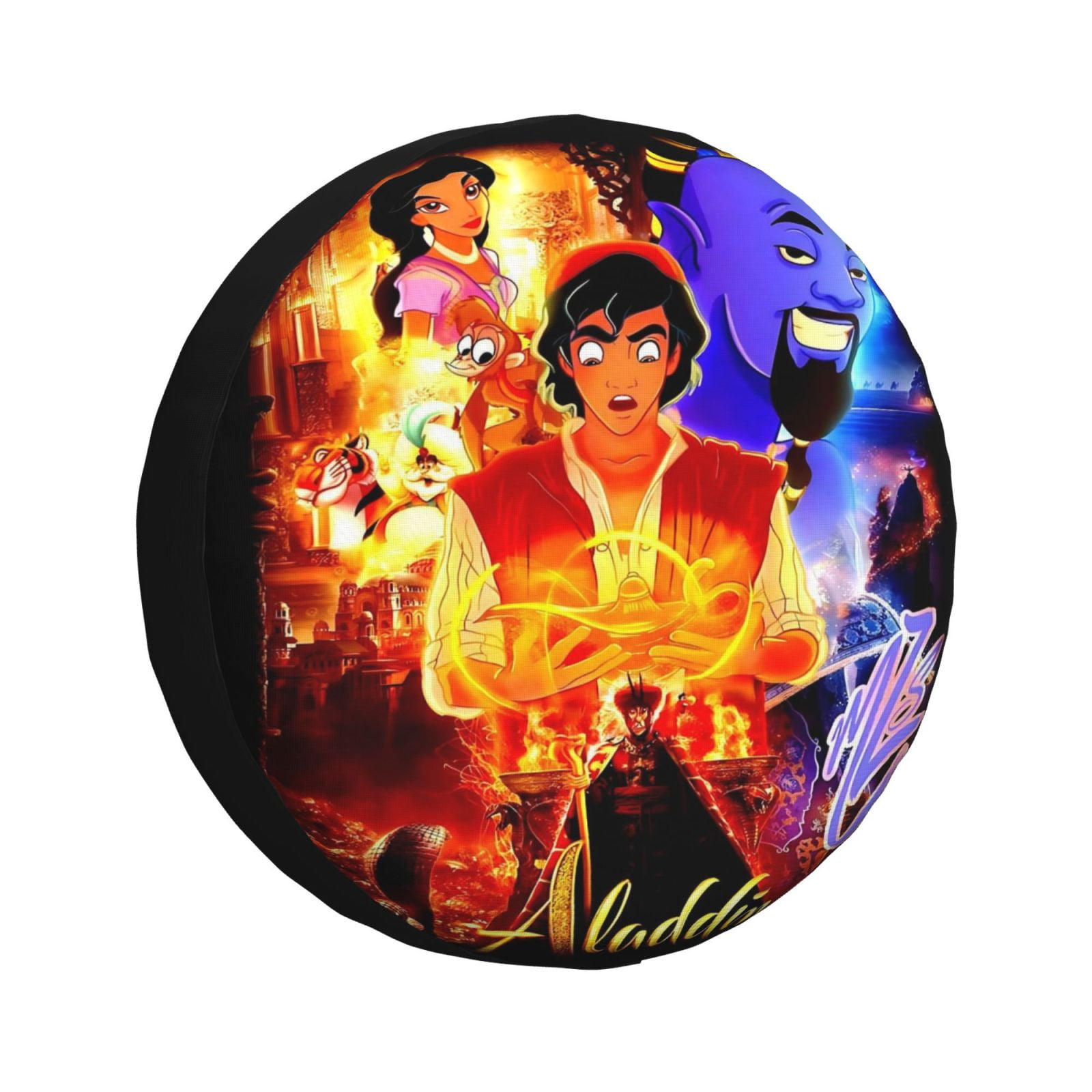 Alad-di Gen-ie Spare Tire Cover Simple Weatherproof Universal Wheel ...