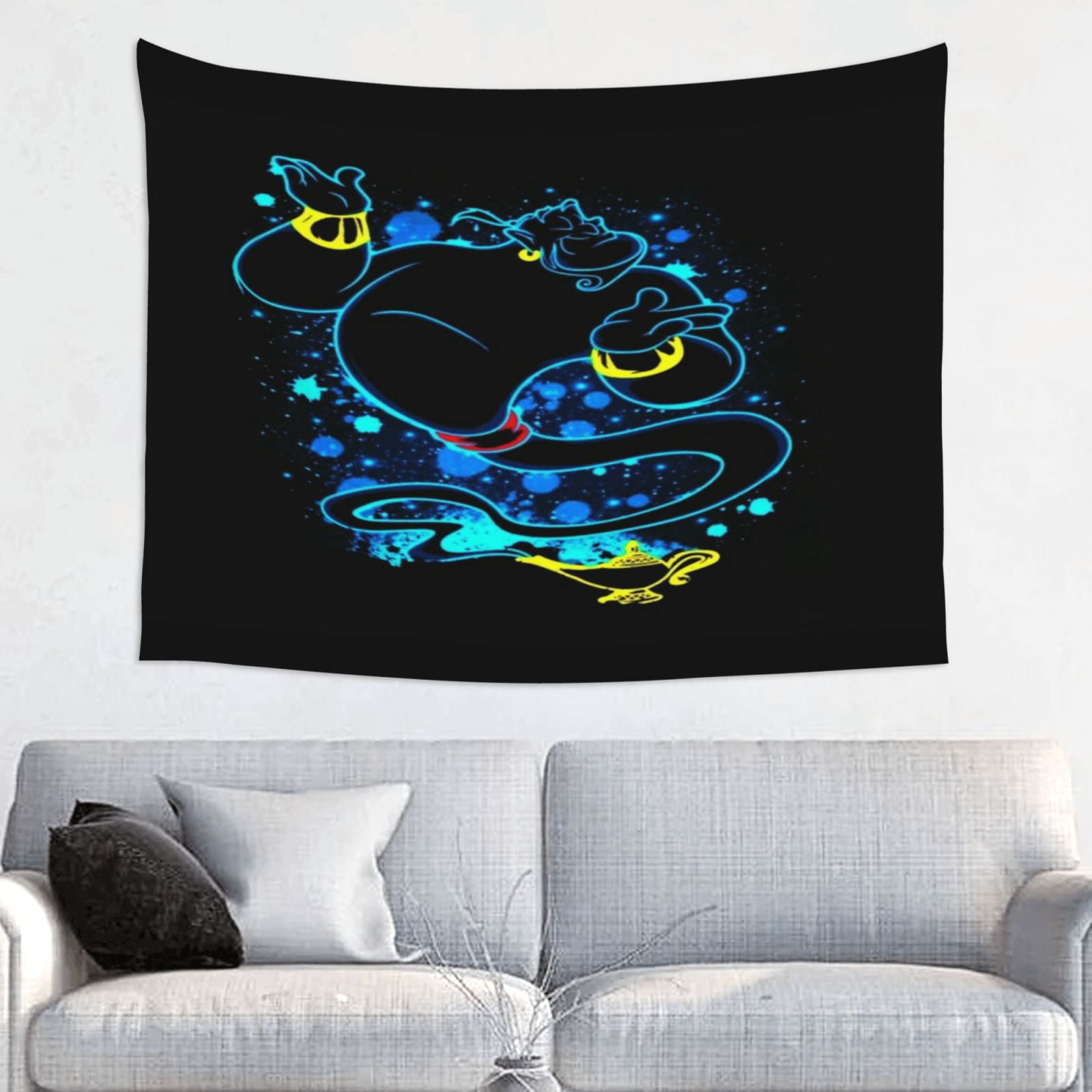 Alad-di Gen-ie Tapestry Anime Poster Large Background Wall Art Bedroom ...