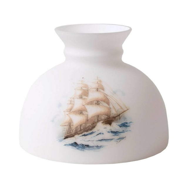 Aladdin 10" Sailing Clipper Glass Lamp Shade M543 - Walmart.com