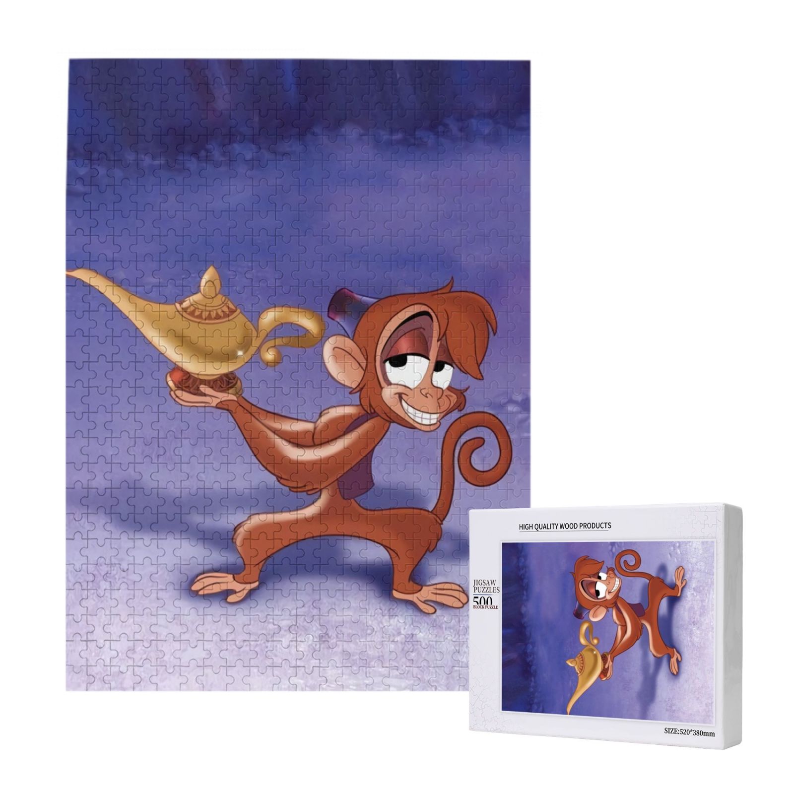 Aladdin Anime Puzzles Boys Girls Teens 300/500/1000 Piece Wooden ...