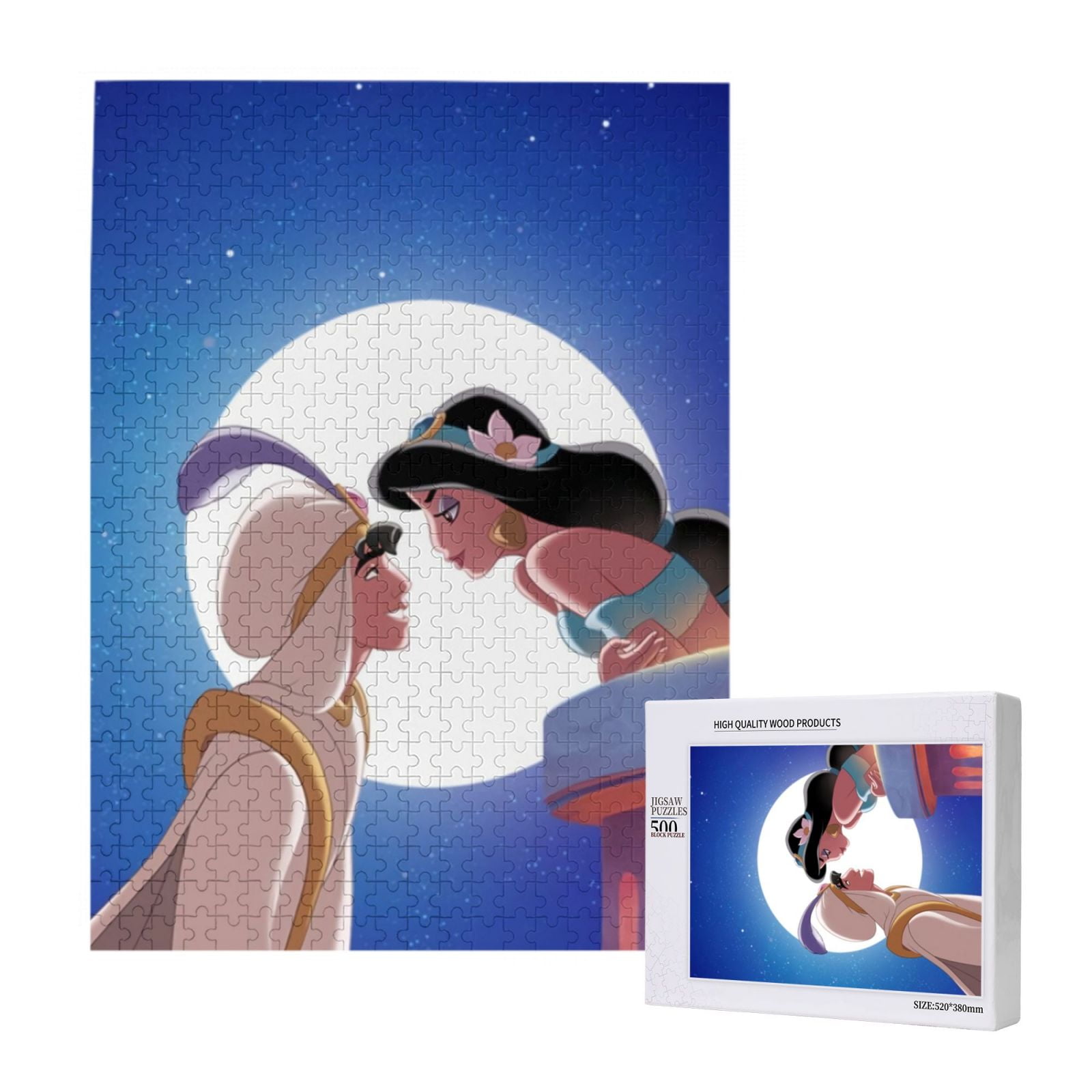 Aladdin Anime Puzzles Boys Girls Teens 300/500/1000 Piece Wooden ...