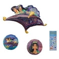 Aladdin Birthday Party Supplies Bundle includes 1 SuperShape Mylar Foil ...