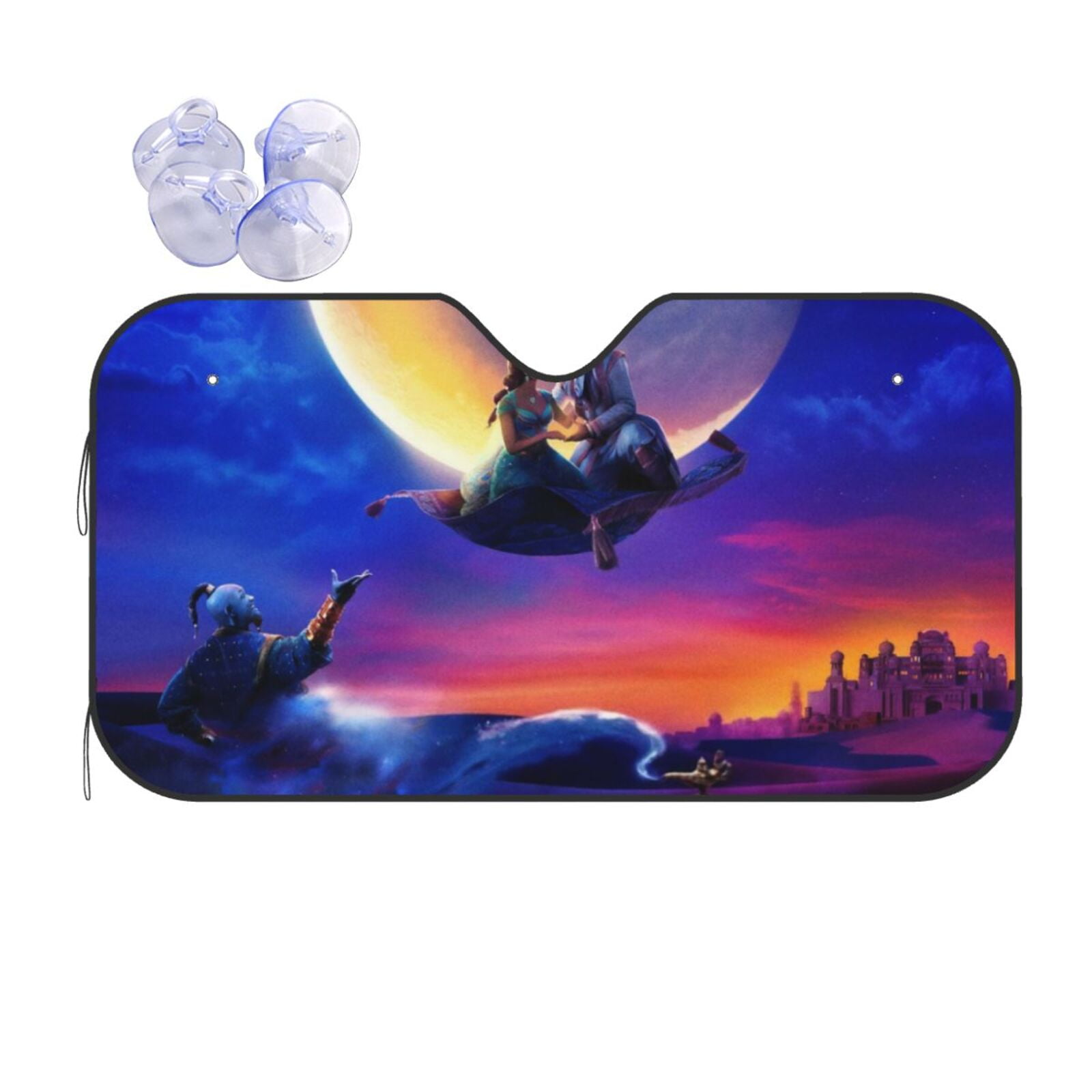 Aladdin Car Windshield Sun Shades, Front Windshield Sun Shade For Car ...