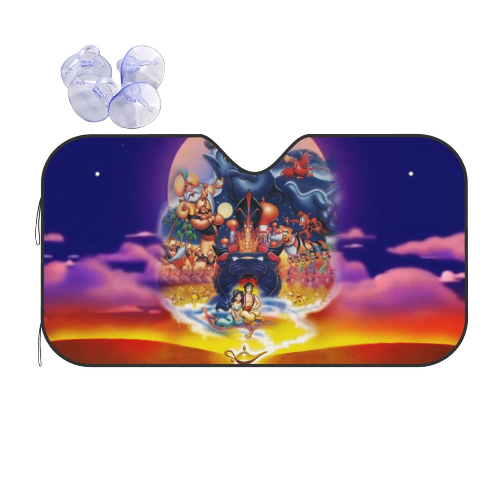 Aladdin Car Windshield Sun Shades, Front Windshield Sun Shade For Car ...