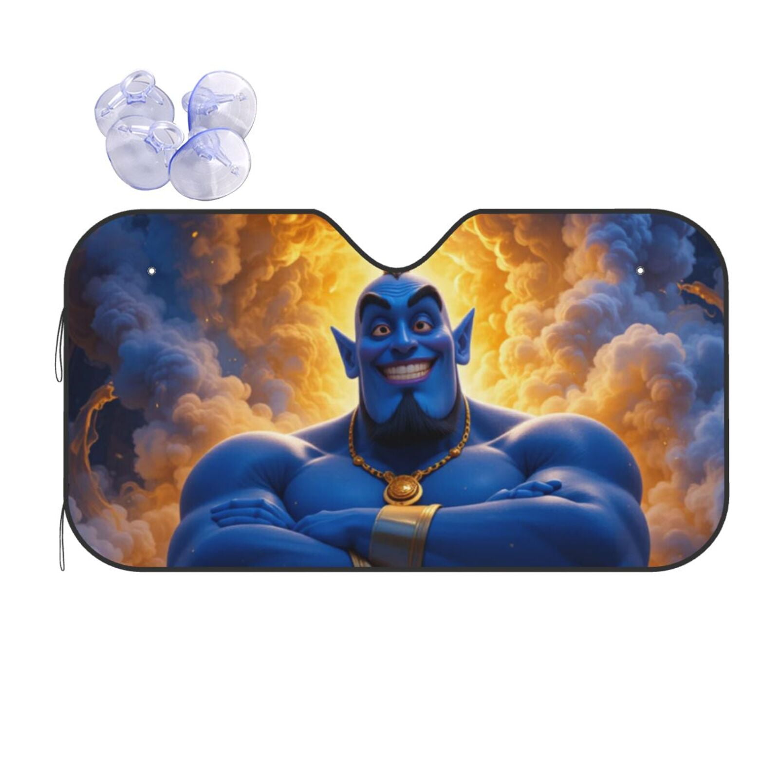 Aladdin Car Windshield Sun Shades, Front Windshield Sun Shade For Car ...
