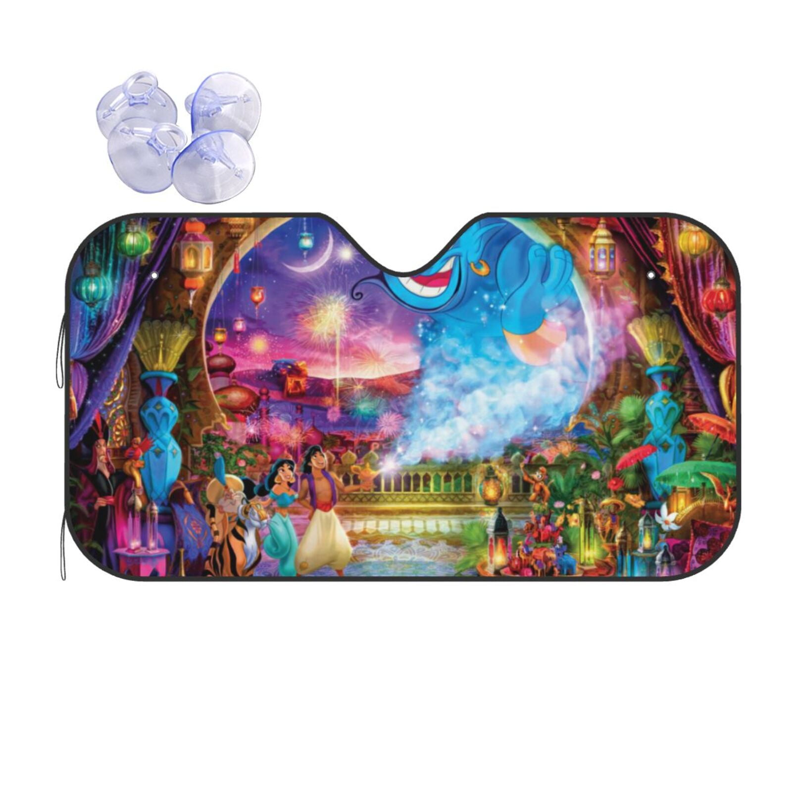 Aladdin Car Windshield Sun Shades, Front Windshield Sun Shade For Car ...