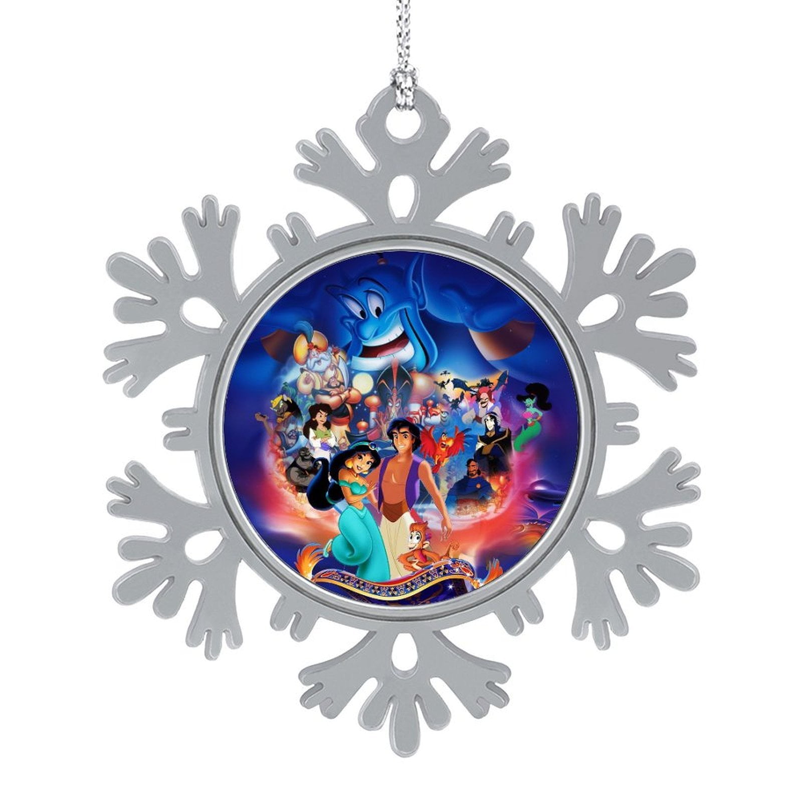 Aladdin Christmas Snowflake Ornaments, Christmas Tree Decorations ...