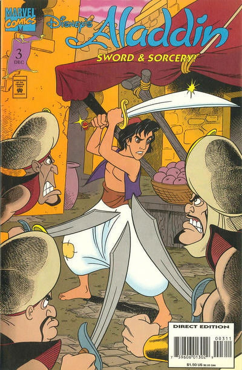 Aladdin (Disney's ) #3 VF ; Marvel Comic Book - Walmart.com