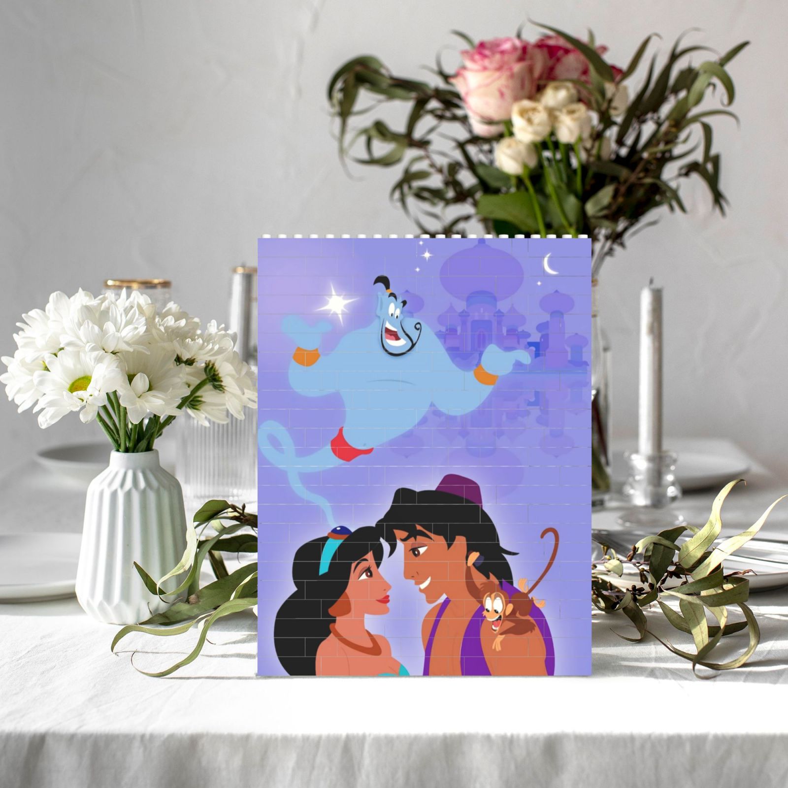 Aladdin Funny Block Puzzle, Abs Safe Material, Children'S Intellectual ...