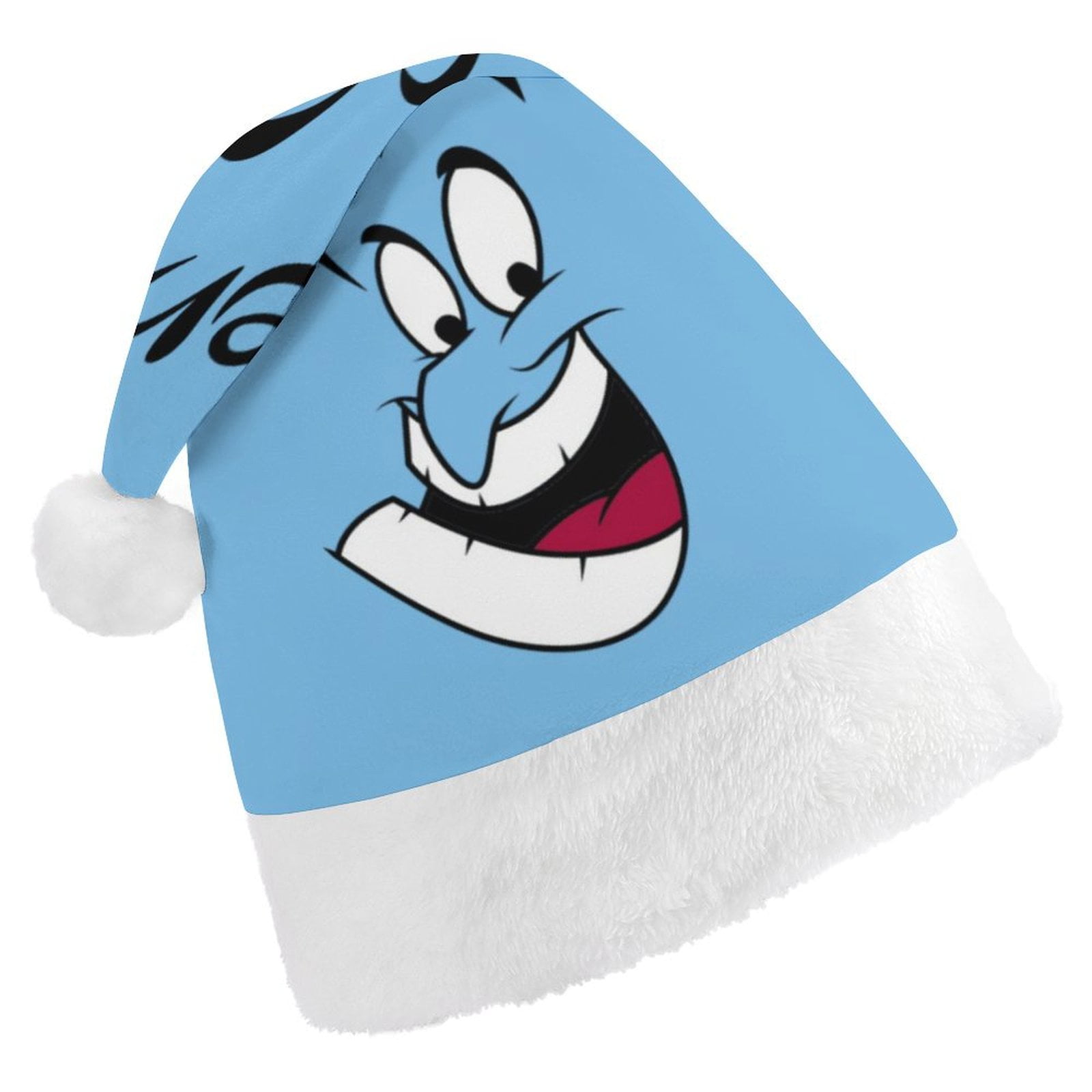 Aladdin Genie Magic Genie Face Santa Hat,Aladdin Genie Magic Genie Face ...