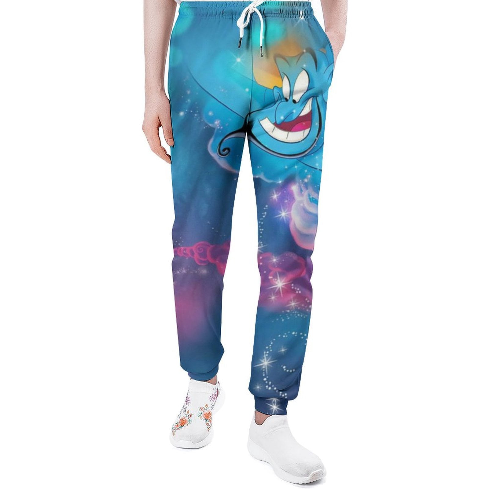 Aladdin Genie Magic Genie Sweatpants for Men,Mens Joggers Pants Mens 3D ...