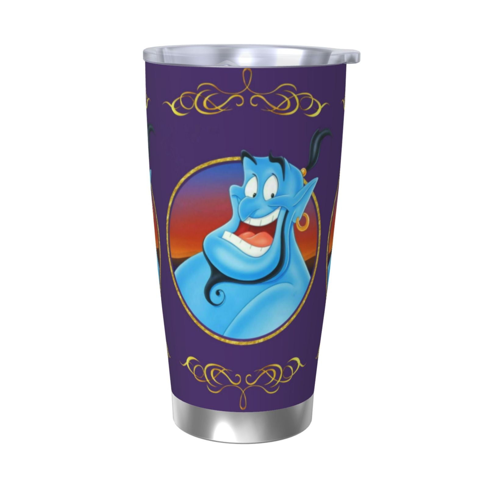 Aladdin Genie Magic Genie Water Bottle,Coffee Cups,20oz Stainless Steel ...