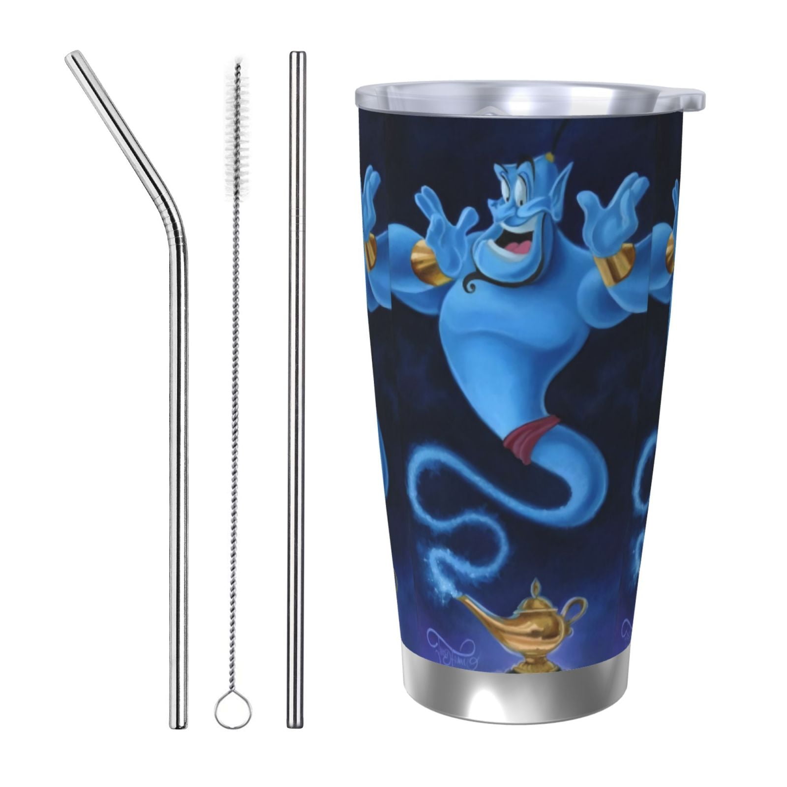 Aladdin Genie Magic Genie Water Bottle,Insulated Travel Coffee Mug ...