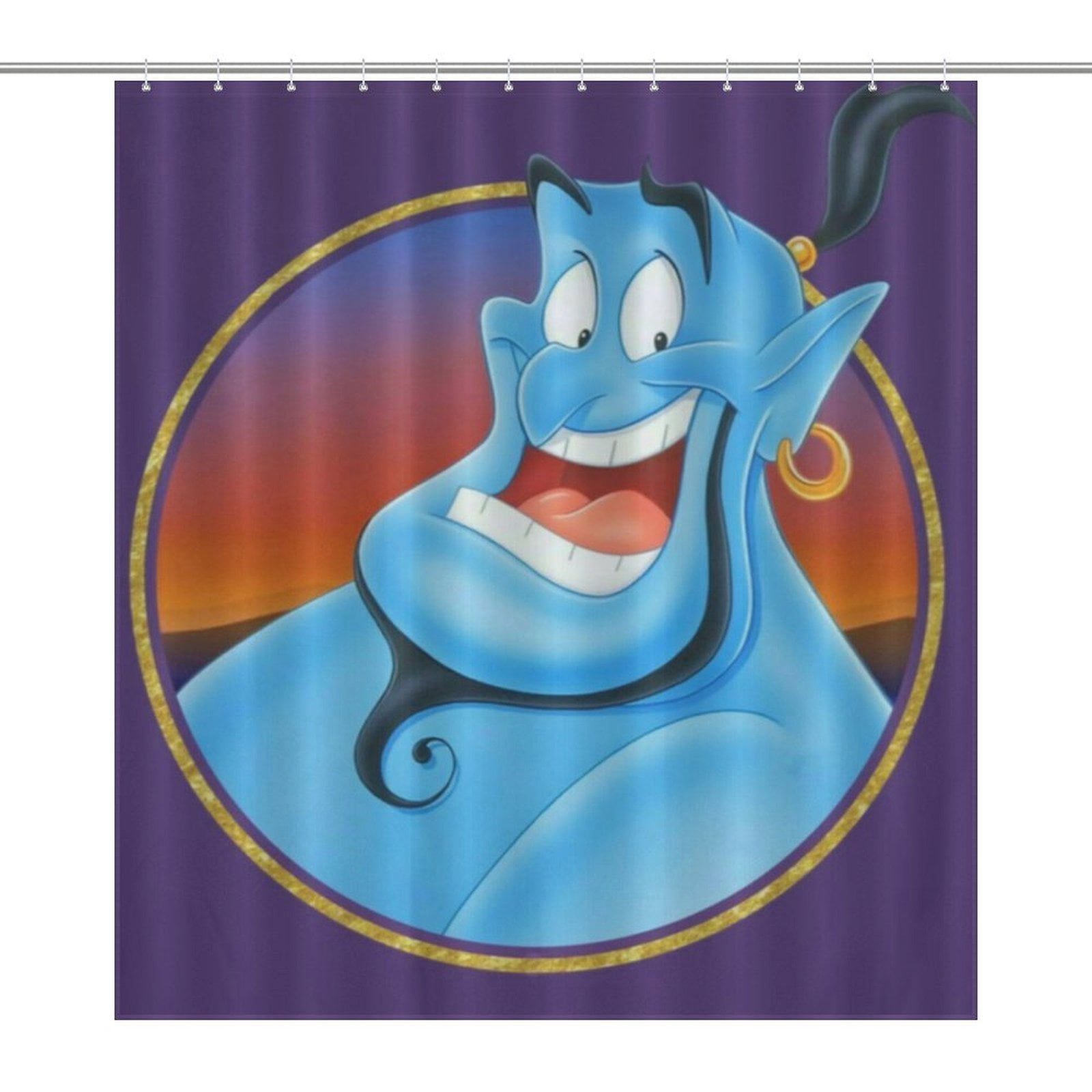 Aladdin Genie Magic Genie Shower Curtain,Shower Curtain for Bathroom ...