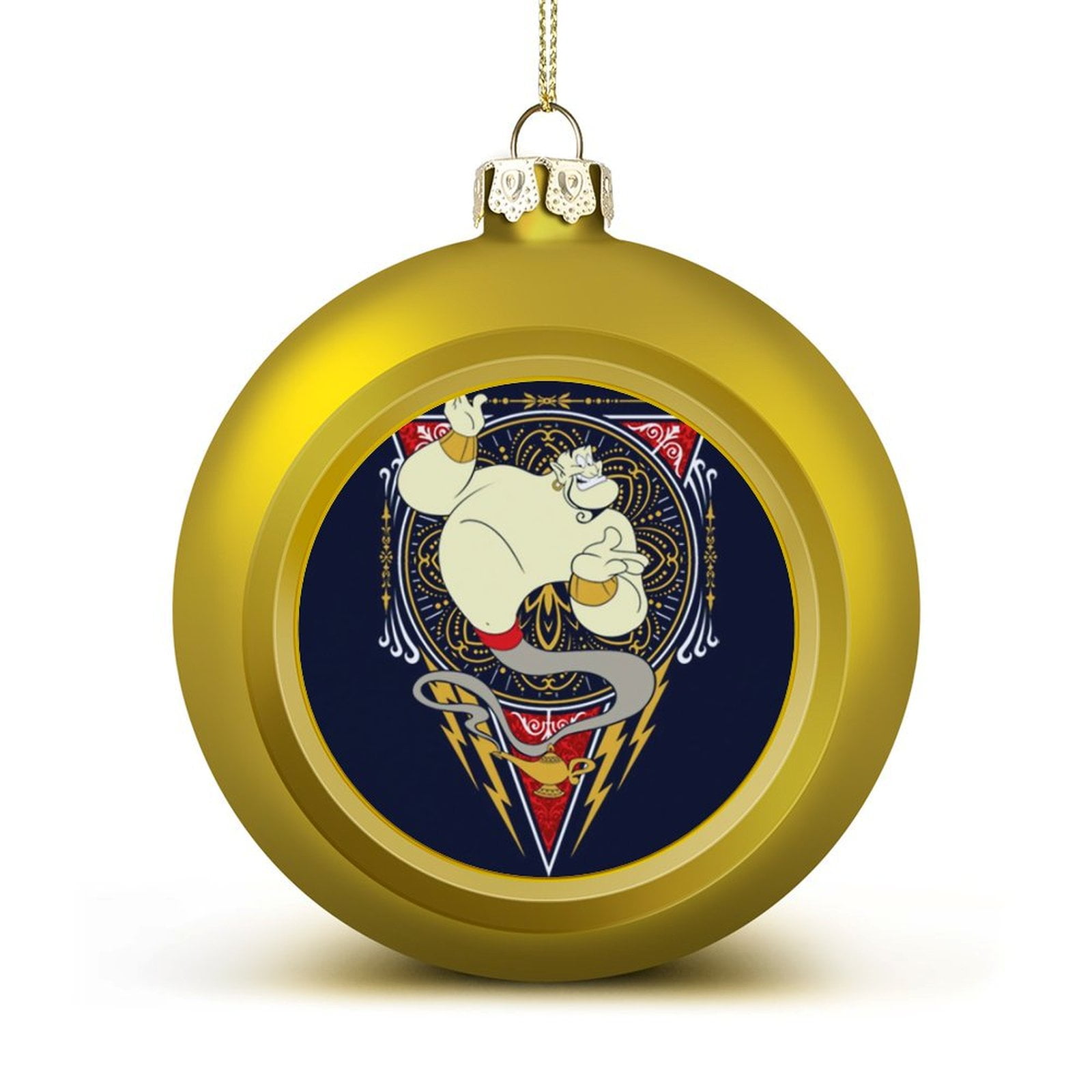 Aladdin Genie Magic Wishes Pull Over Christmas Ornaments,Christmas Tree ...