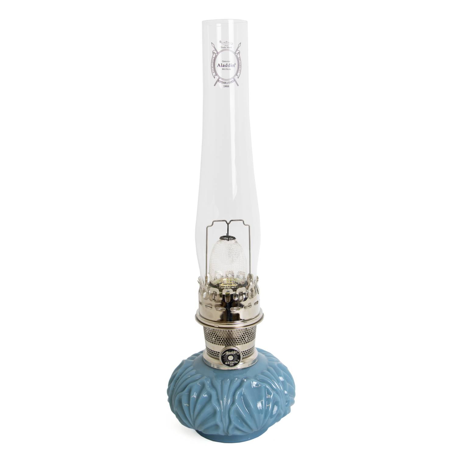 Aladdin Georgia Blue Genie II Oil Lamp for Shelf or Table, Indoor ...