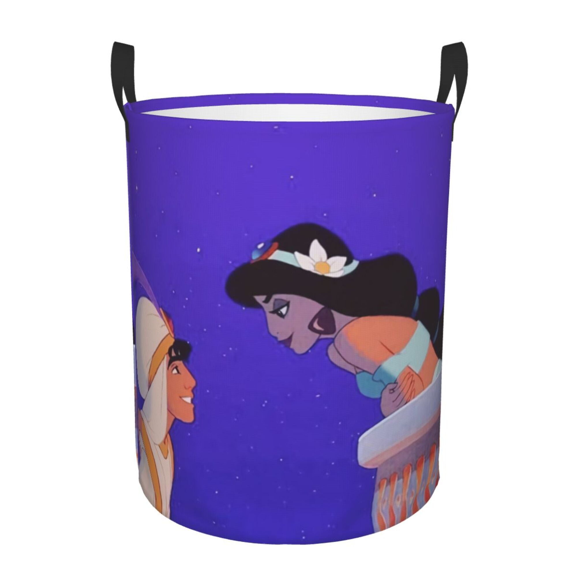 Aladdin Laundry Hamper Basket, Waterproof Collapsible Circular Clothes ...