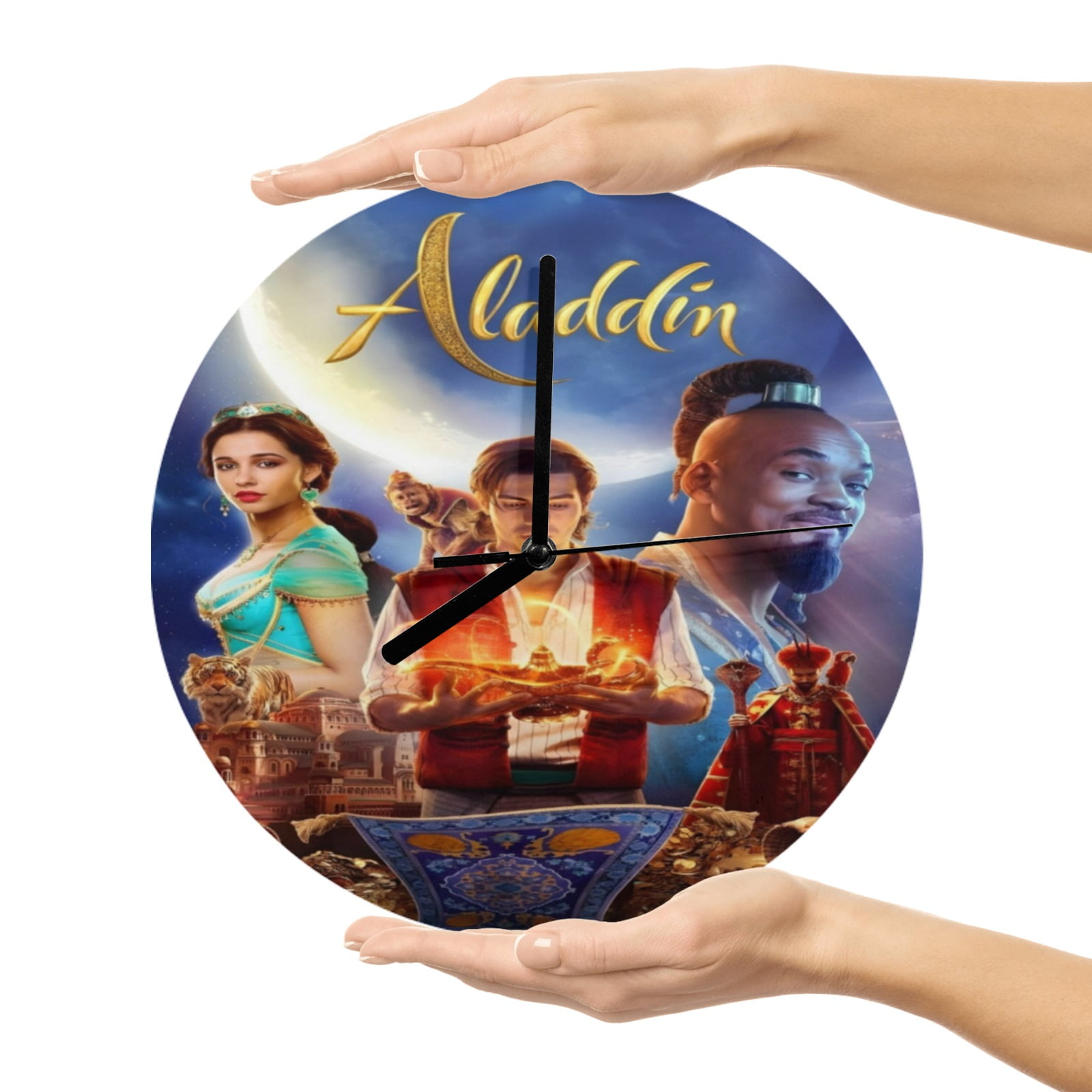 Aladdin MDF Wall Clock（11.6"） - Walmart.com