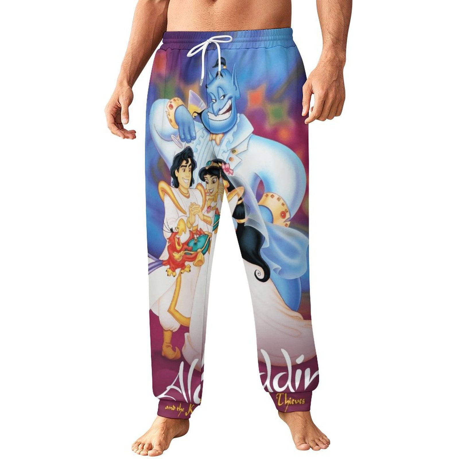 Aladdin Men's Athletic Joggers Stretch Sweatpants Running Workout Gym ...