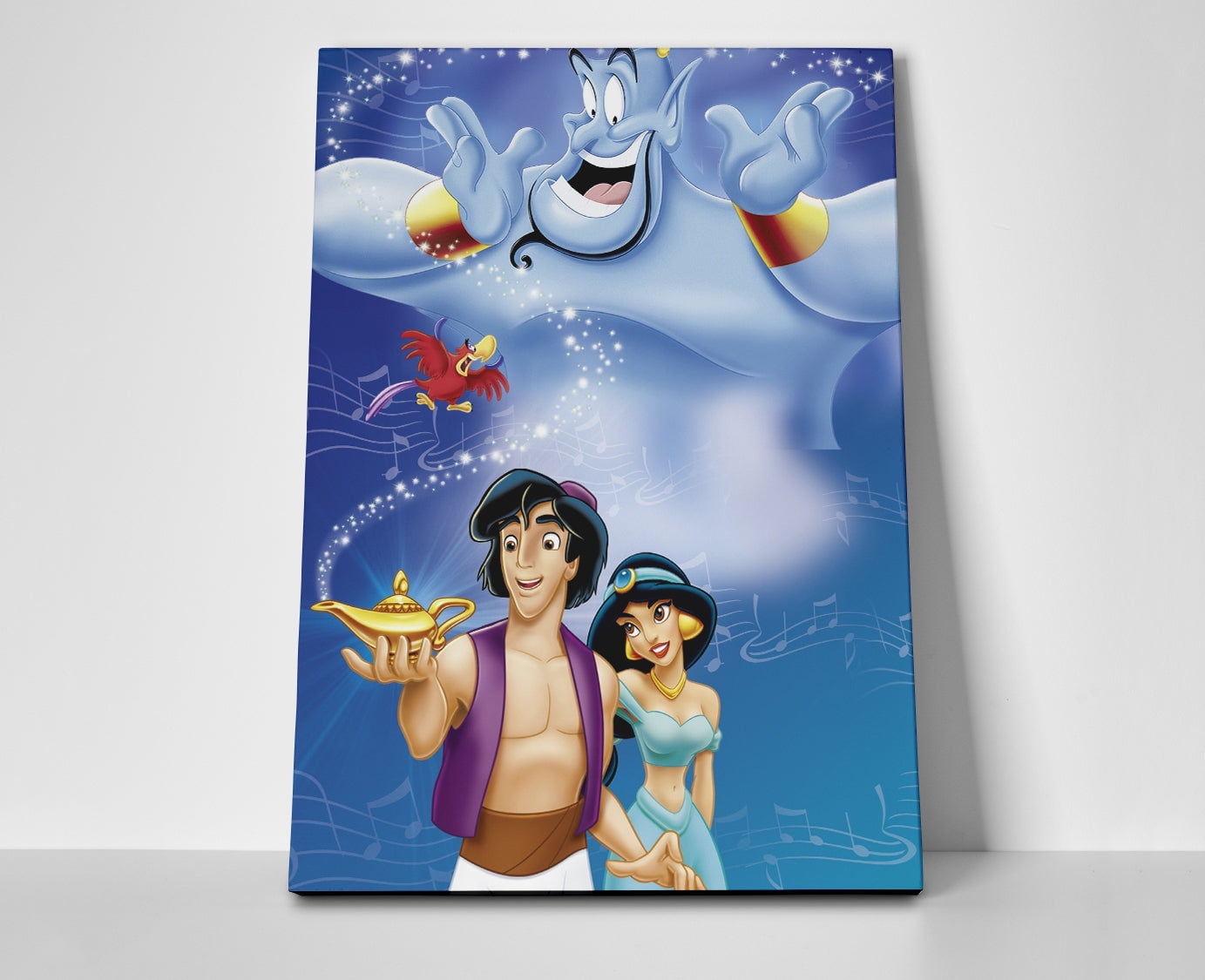 Aladdin Movie Poster or Wrapped Canvas - Walmart.com