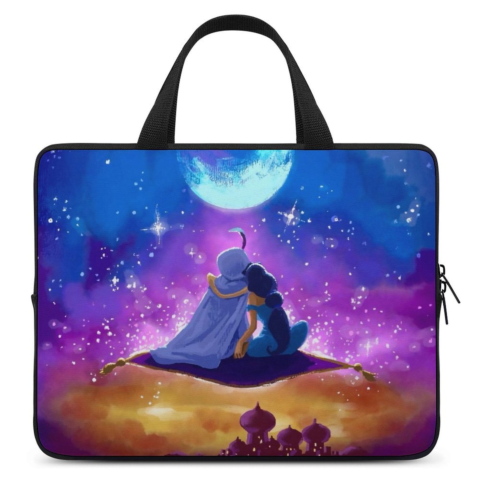 Aladdin Princess Jasmine And Rajah Friends 17 inch Laptop Bag Sleeve ...