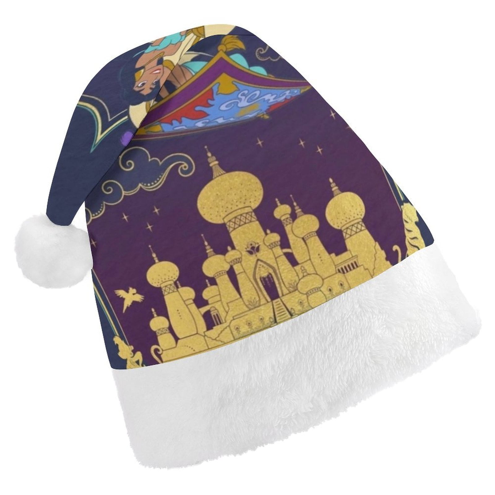 Aladdin Princess Jasmine And Rajah Friends Santa Hat,Aladdin Princess ...